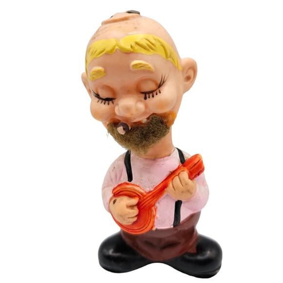 Alps | Toys | Vintage Alps Happy Hillbilly Hobo Wind Up Toy Plastic Tin ...